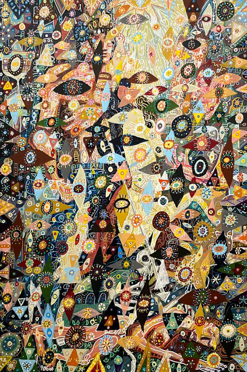 After Moreau’s Saint George and the Dragon - Tri Arts Project