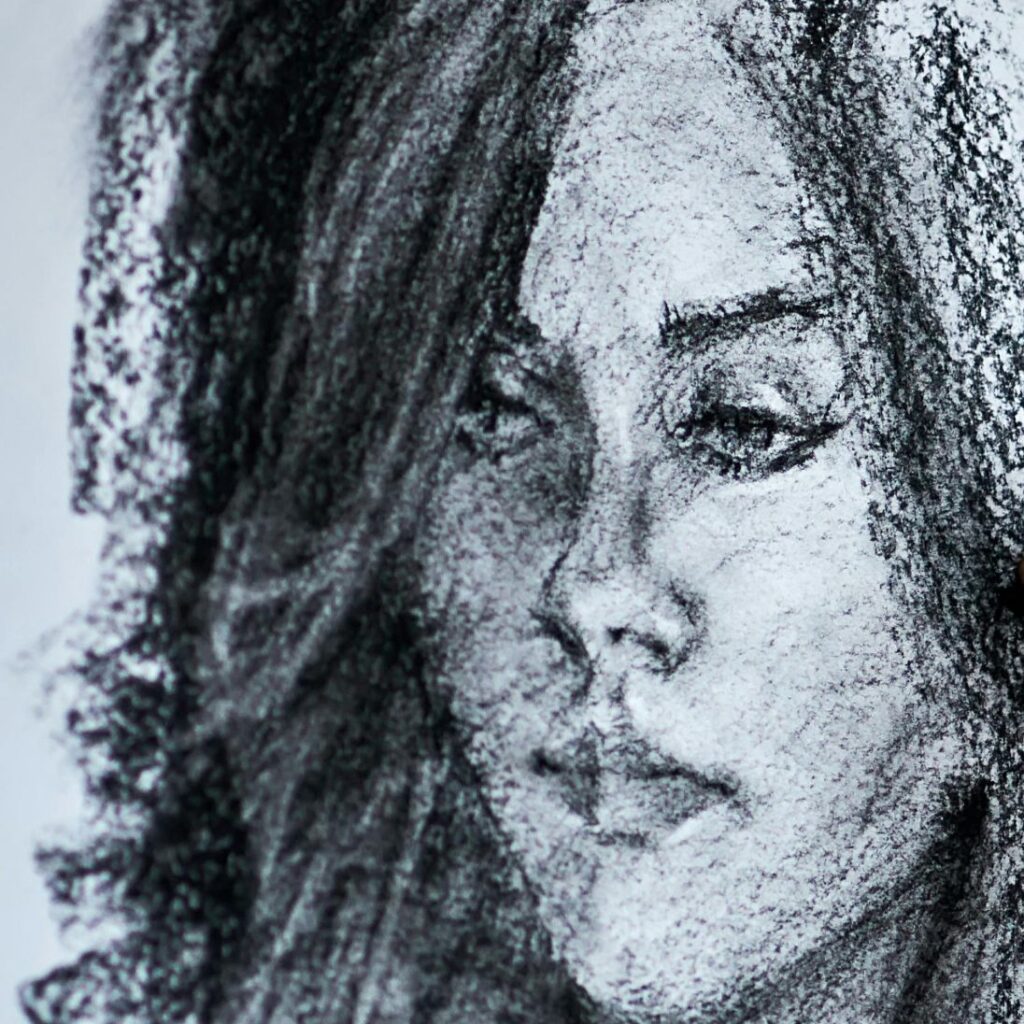 Charcoal: Portrait Drawing - Tri Arts Project
