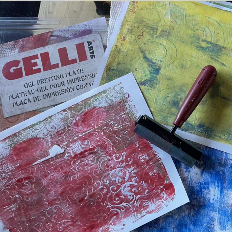 Gelli Plate Prints - Beginner + - Tri Arts Project