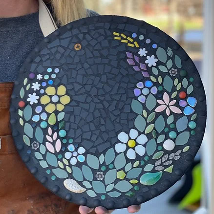 Floral Mosaic for Beginners - Tri Arts Project