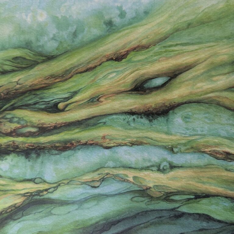 Acrylic Painting Like Watercolor - Abstract - Tri Arts Project